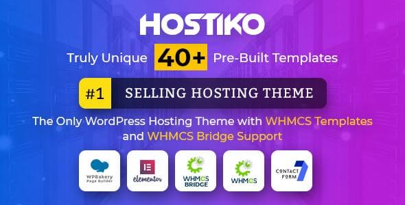 Hostiko Theme GPL v83.0 - WordPress WHMCS Hosting Theme • GPLClick